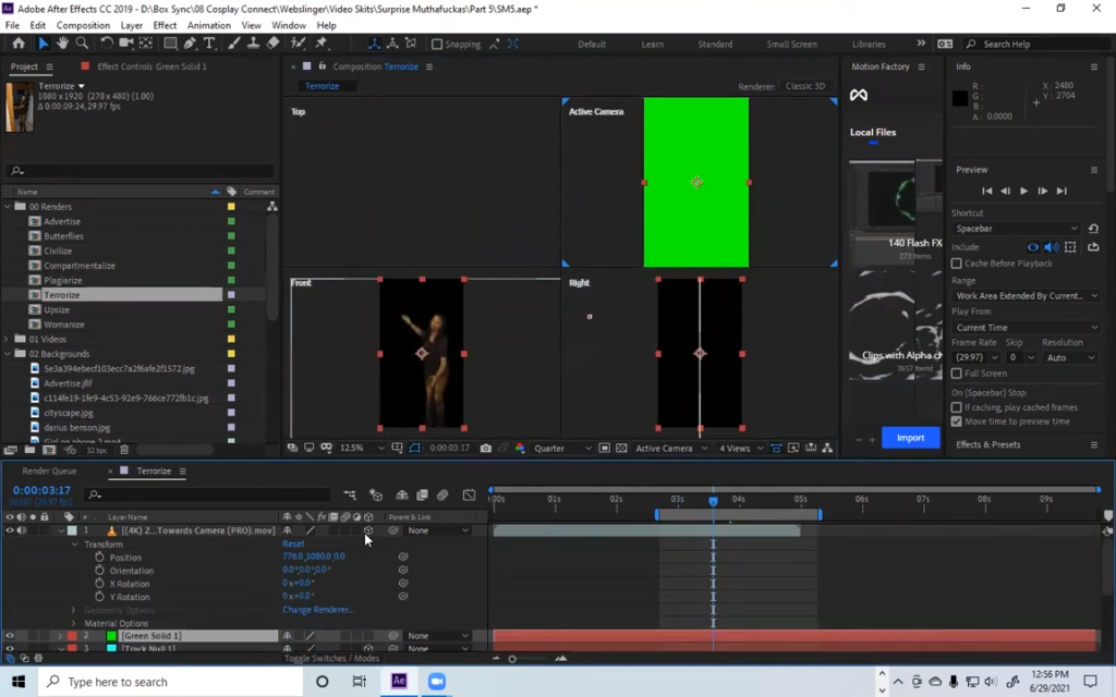 How to Make a 2D Layer to 3D in After Effects - essencecartoon